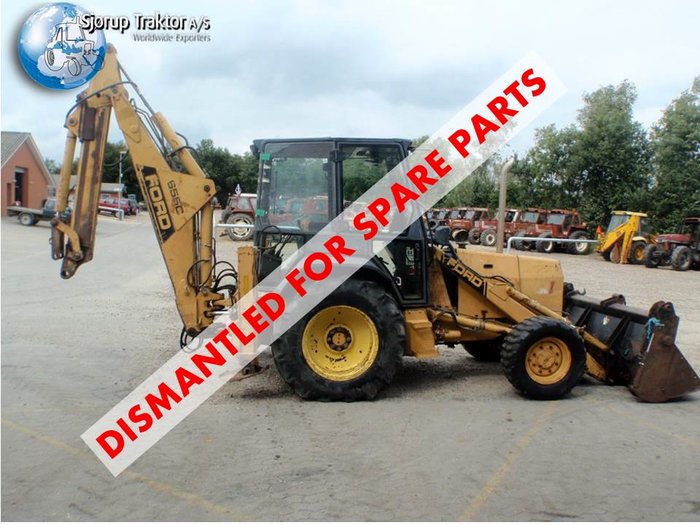 Ford 655 C Backhoe - Scrapped construction machinery