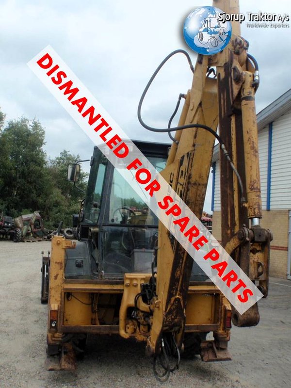 Ford 655 C Backhoe - Scrapped construction machinery