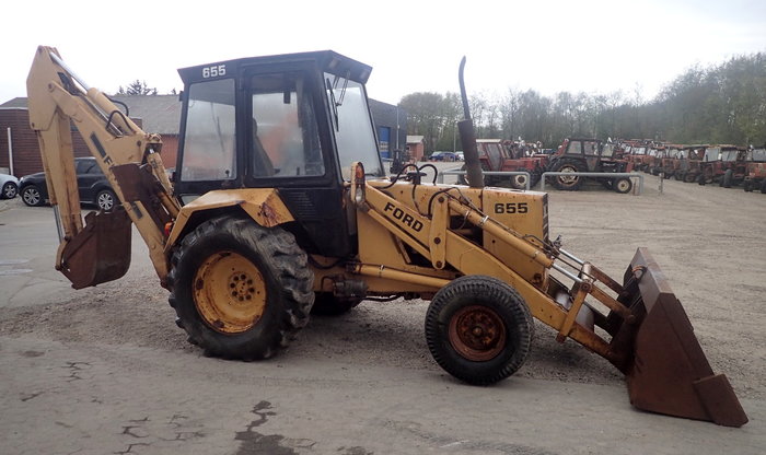 Ford 655 Rendegraver - Ophuggede entreprenørmaskiner