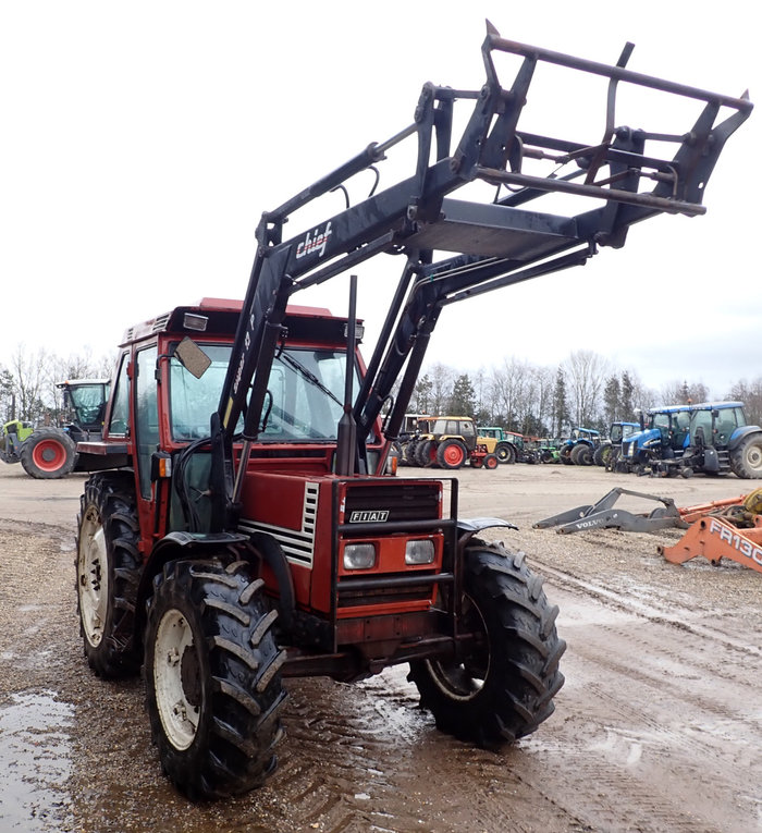 Fiat 780 tractor - Tractors Tractors and machines - Sales Fiat - Sjorup ...