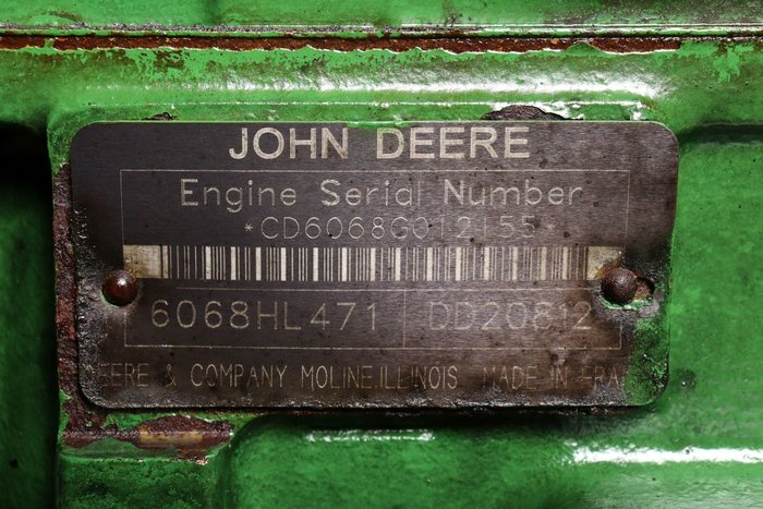 John Deere 6620 Engine - Tractors Secondhand Parts