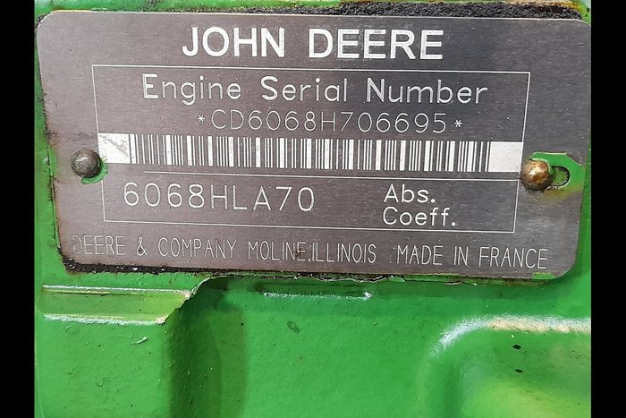 John Deere 6620 Engine - Tractors Secondhand Parts