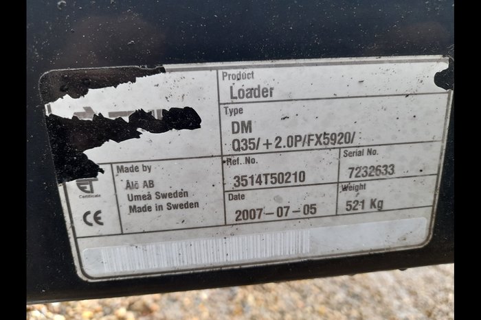 New Holland TL100A Front loader - Tractors Secondhand Parts