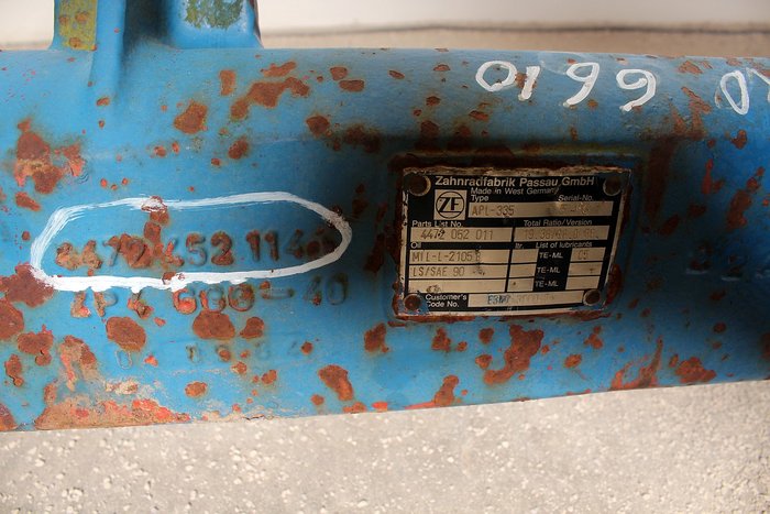 Ford 6610 Front Axle - Tractors Secondhand Parts Secondhand Parts ...